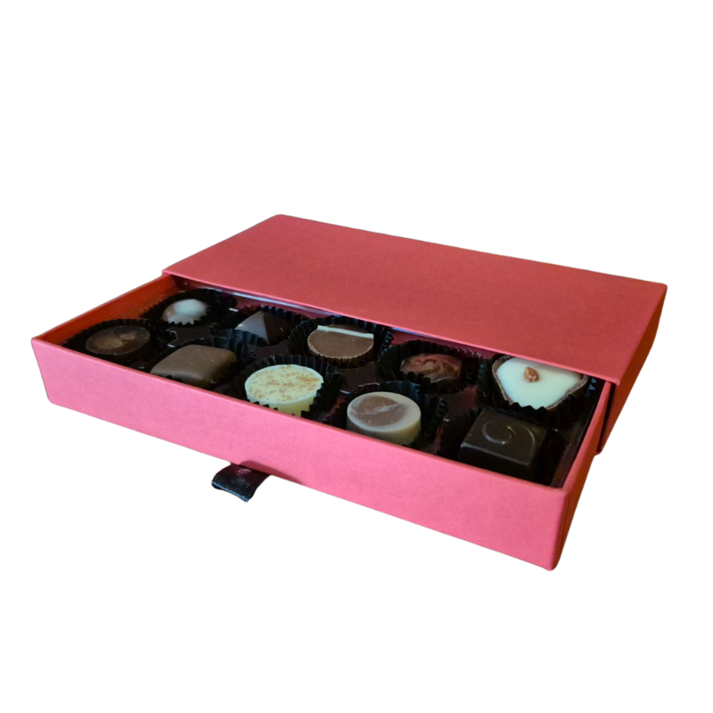 10 Piece Chocolate Selection Box – Red | Little Shop of Wonders