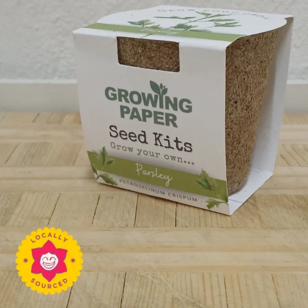 Growing Paper Seed Kit – Parsley | Little Shop of Wonders