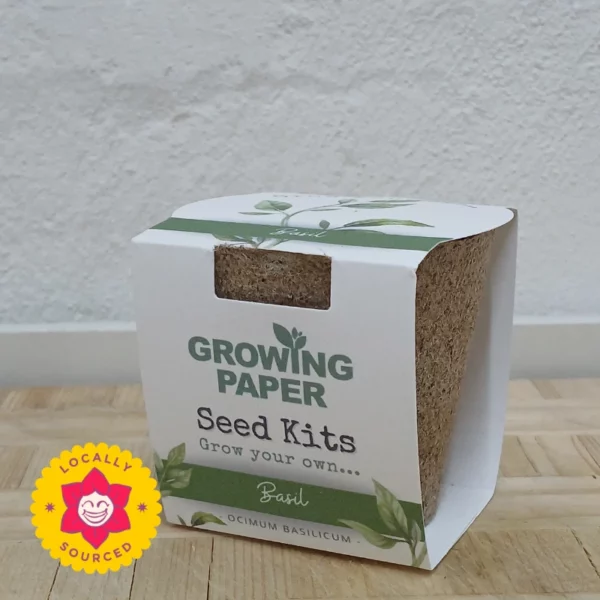 Growing Paper Seed Kit – Basil | Little Shop of Wonders