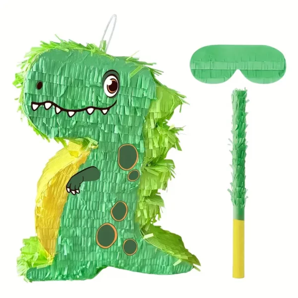 Green Dinosaur Pinata Set | Little Shop of Wonders